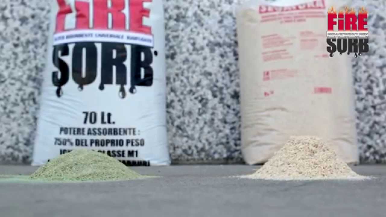 FIRESORB - Fire-resistant industrial absorbent for fluids and greases ...