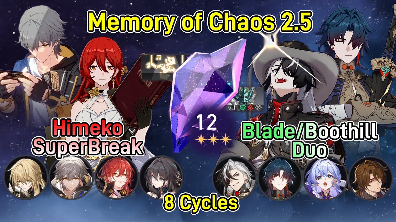 E4S0 Himeko SuperBreak & E0S0 Boothill/Blade Dual Carry - Memory of ...