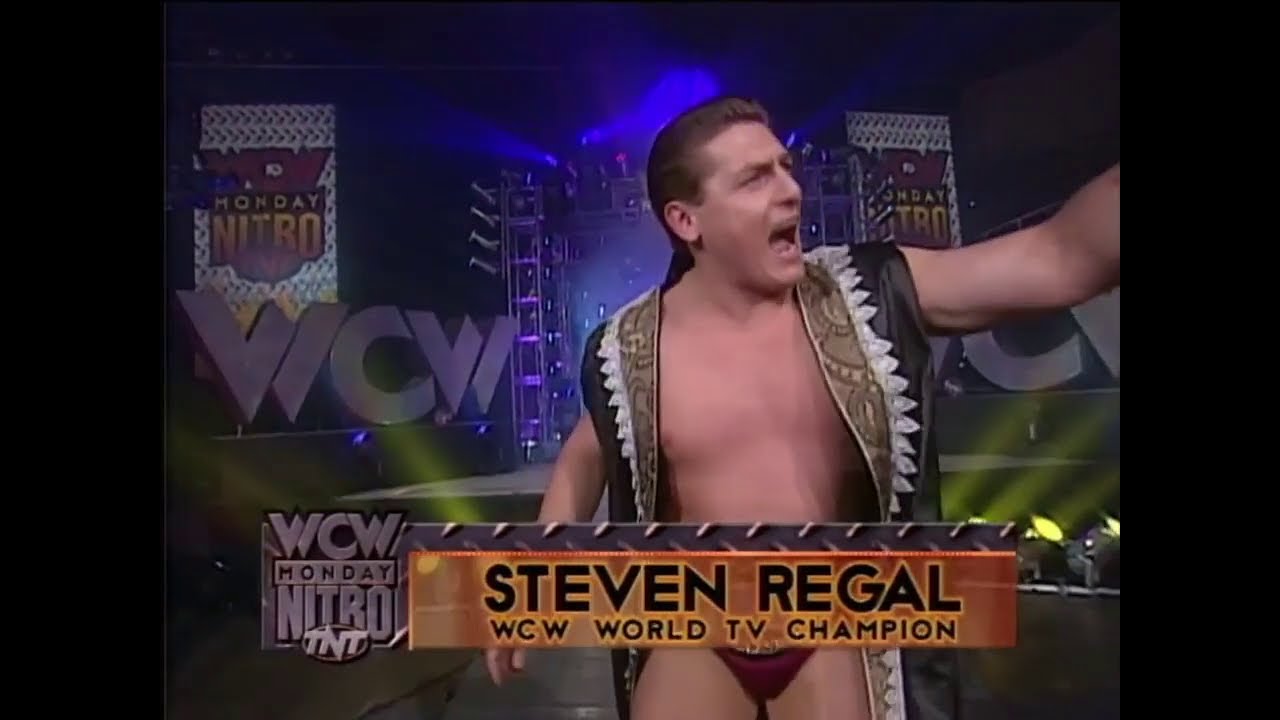 Steven Regal Destroys Prince Iaukea after Becoming 4 Time WCW TV Champ ...