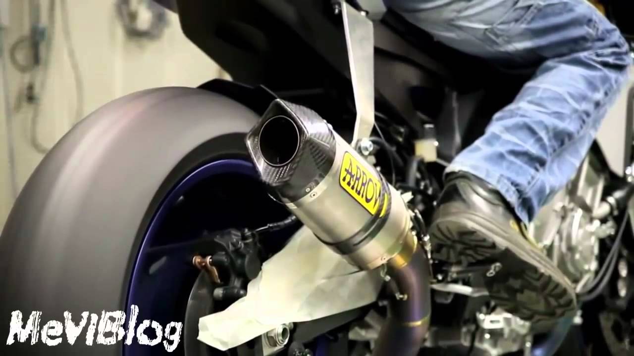 Yamaha R1M Exhaust Sound - YouTube