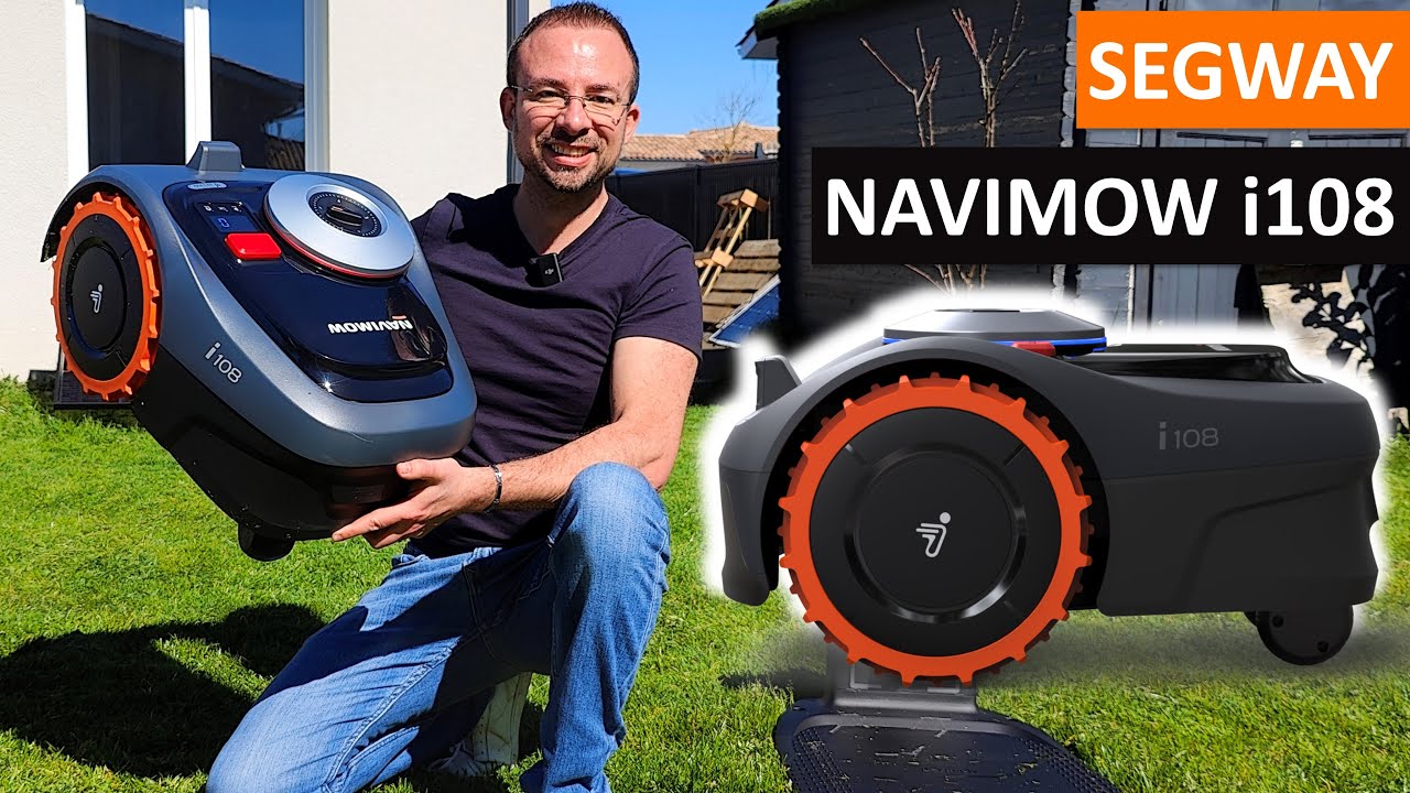 Segway navimow i108 ️ Plus besoin de fil périmétrique - YouTube
