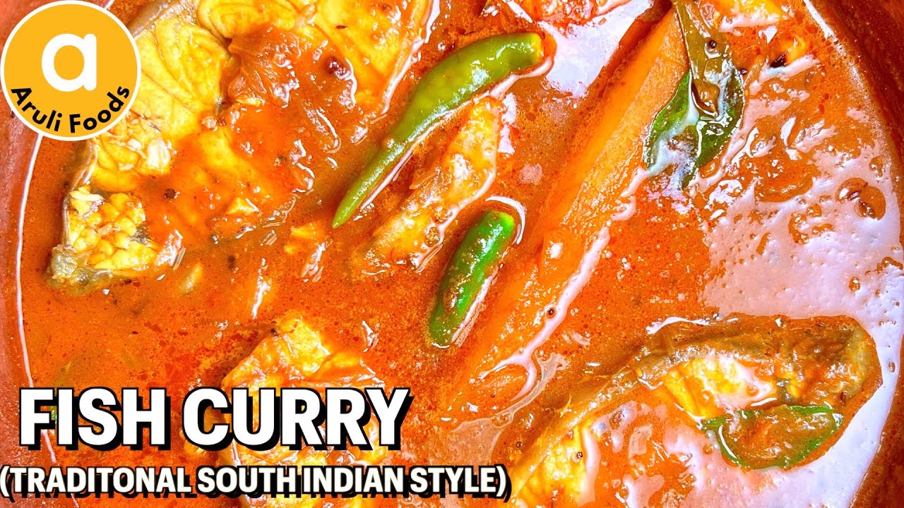 Authentic Spicy Fish Curry with coconut milk |How To Make Fish Curry ...