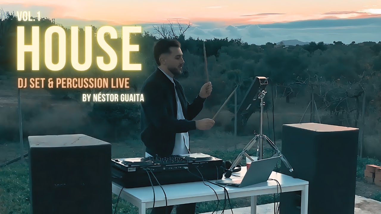 House Vol.1 - DJ Set & Percussion Live - YouTube