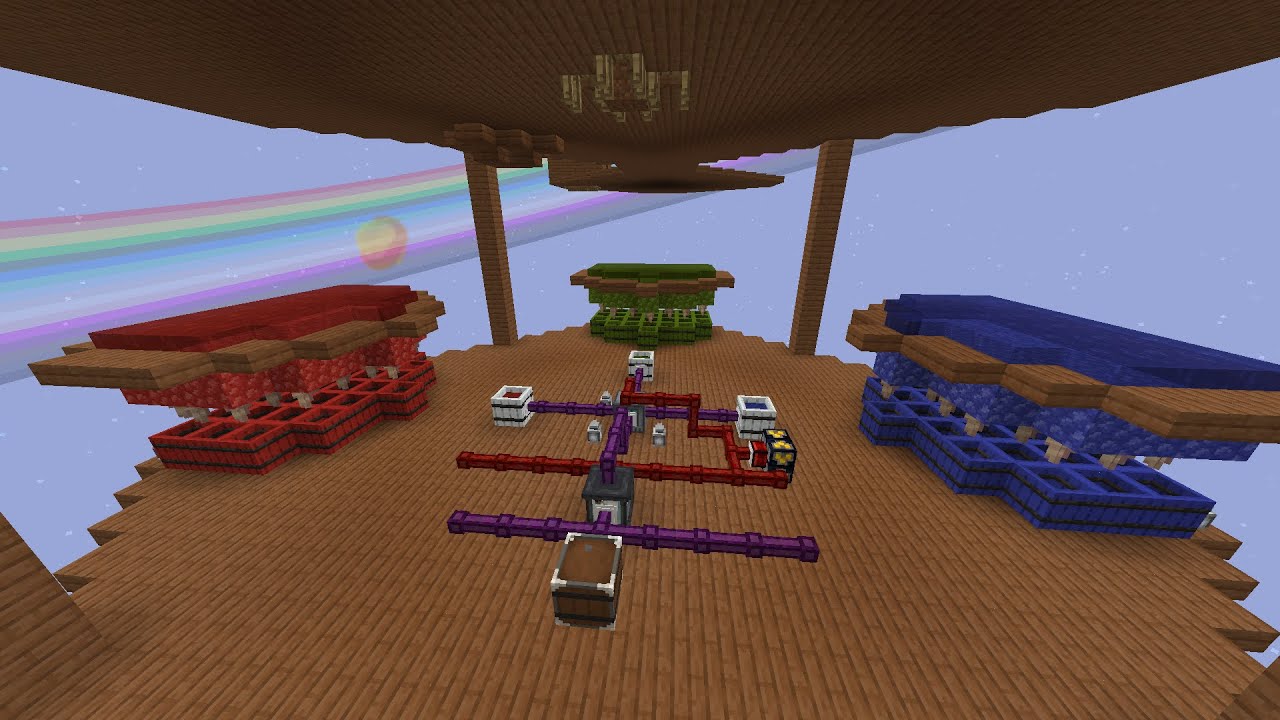 RGB dye farm SkyFactory 5 (VOD) - YouTube
