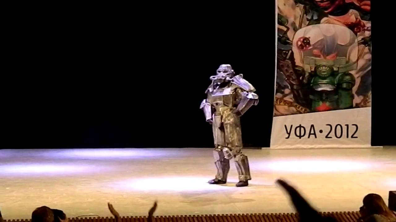 Fallout. Brotherhood of Steel cosplay. - YouTube