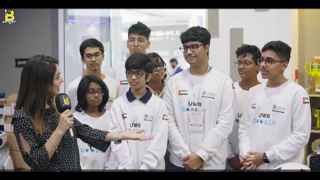 Robots made by Students of Unique World Robotics! Students explain the ...