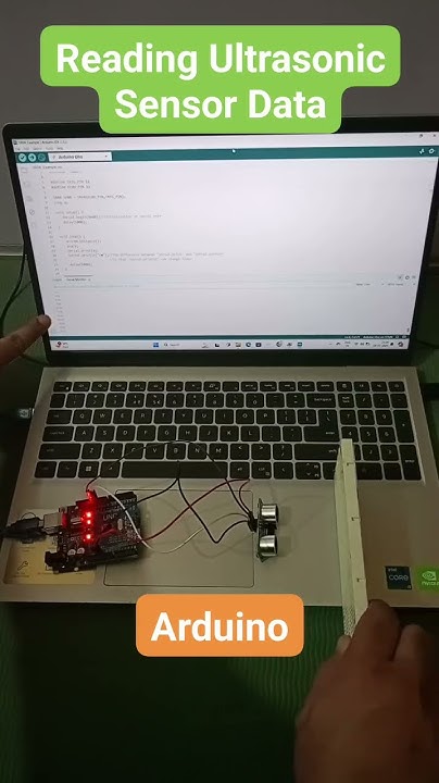 Distance measurement using Ultrasonic Sensor. - YouTube