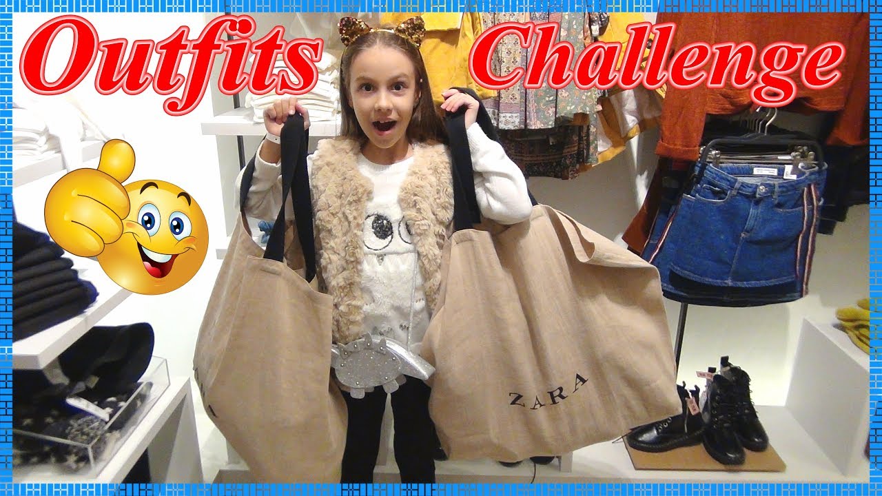 Zara Outfits Challenge!Ποια θα διαλέξει τα Καλύτερα Σύνολα! Τόνια ...