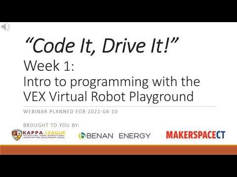 Vex-Python Week1: Intro to VEX Virtual Robot - YouTube
