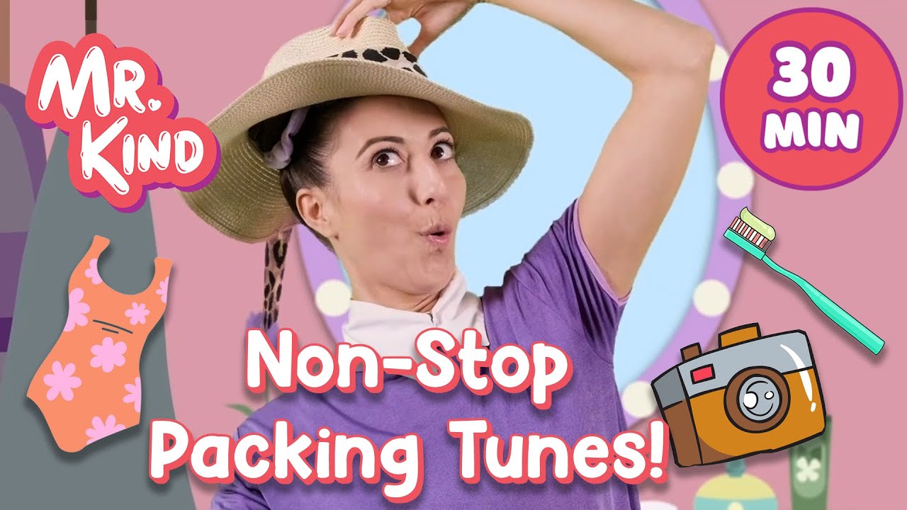 Pack Your Suitcase! Fun & Educational Travel Song for Kids! | Mr. Kind ...