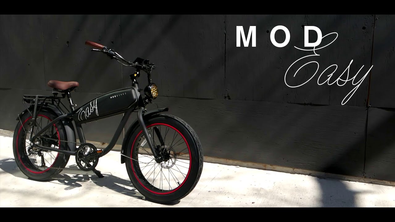 The MOD Easy Cruiser - an Electric Bike from MOD BIKES - YouTube