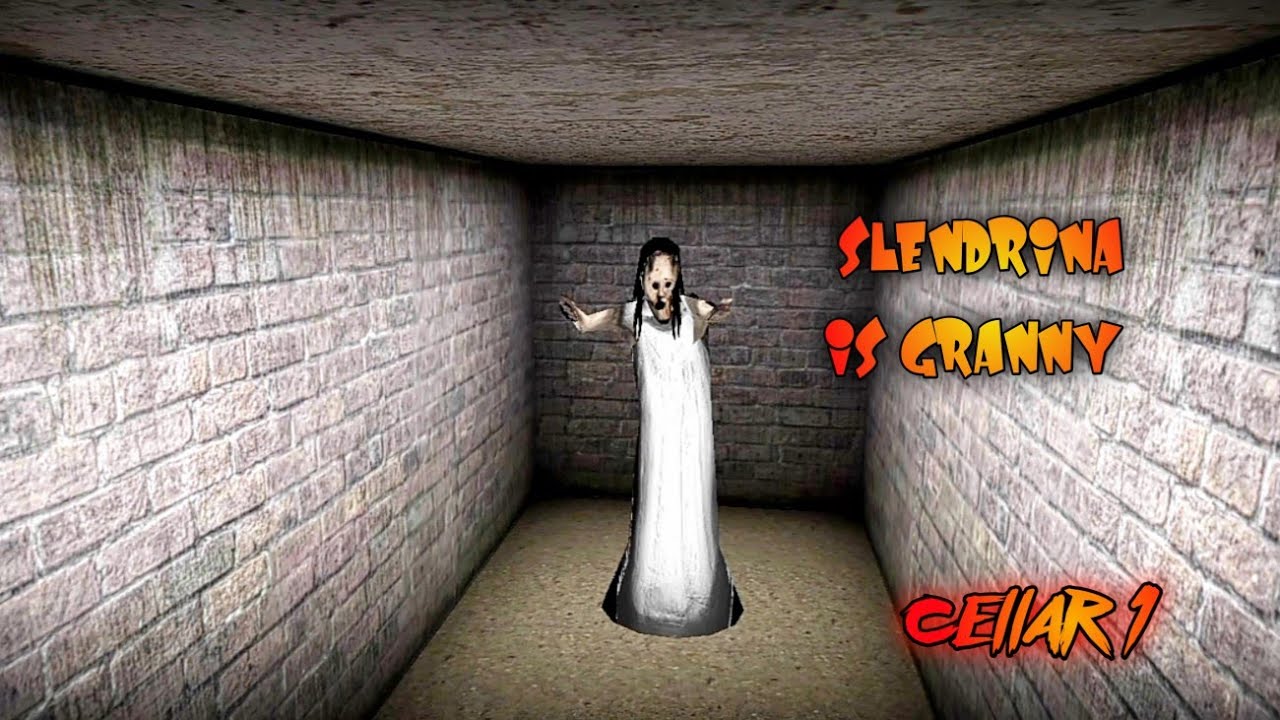 Slendrina The Cellar But Slendrina Is Granny | Cellar 1 - YouTube