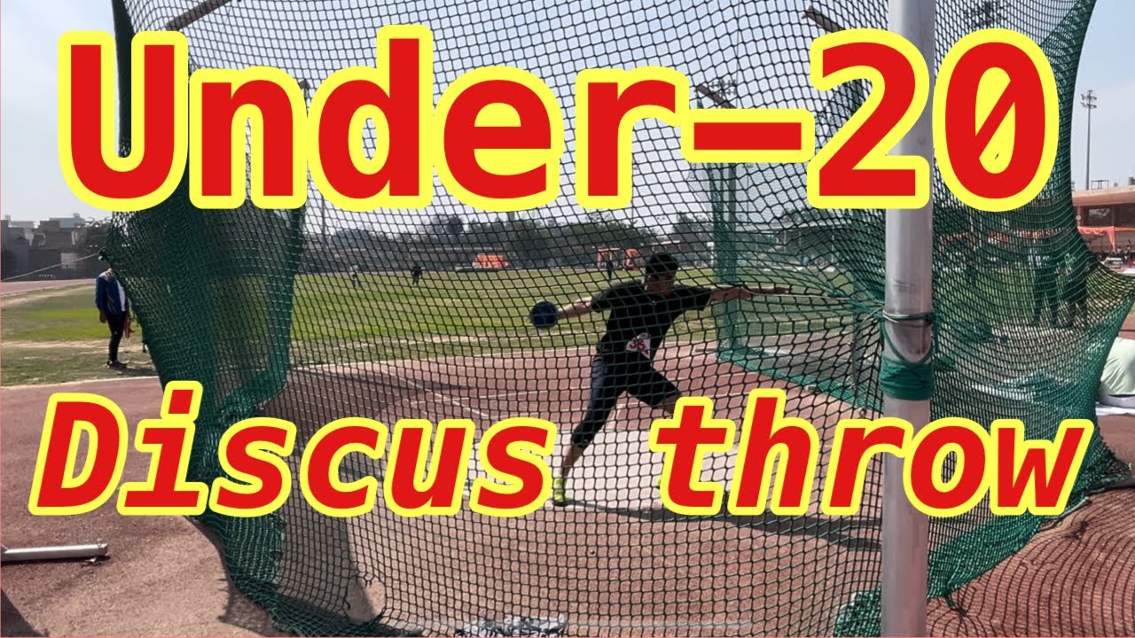 Under -20 Discus Throw Best Competition For National - YouTube