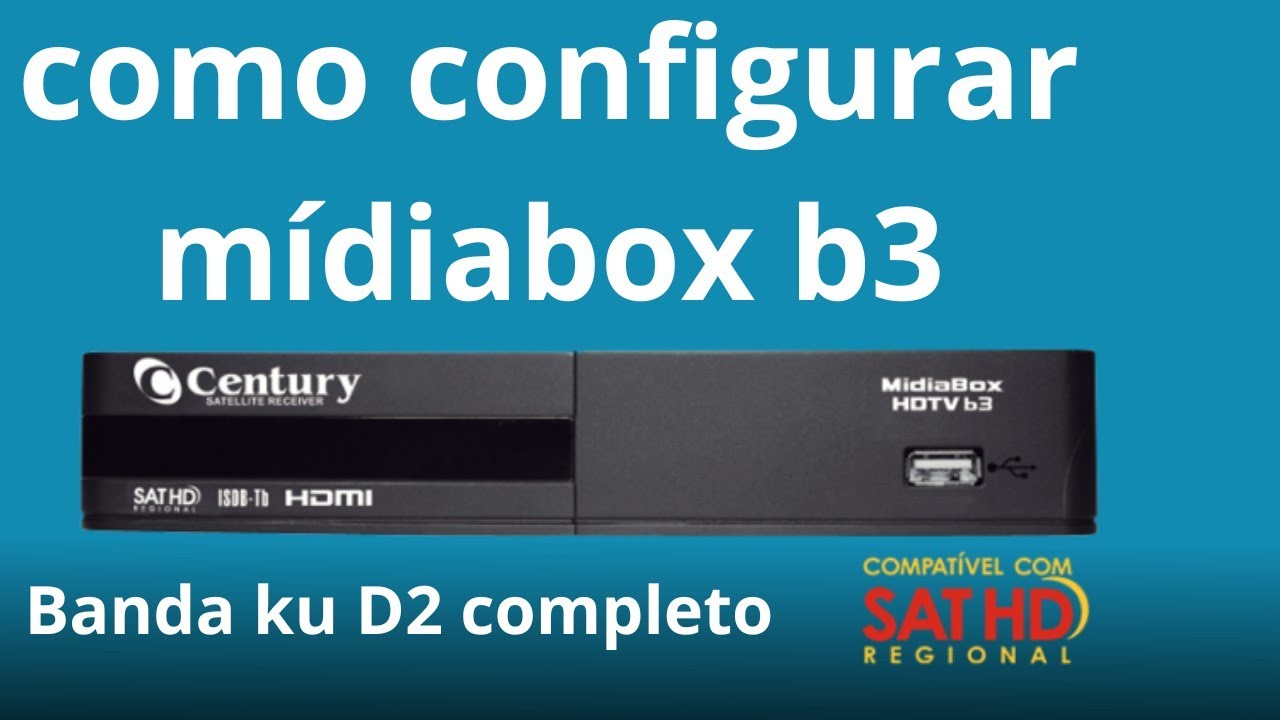century MidiaBox b3 - YouTube