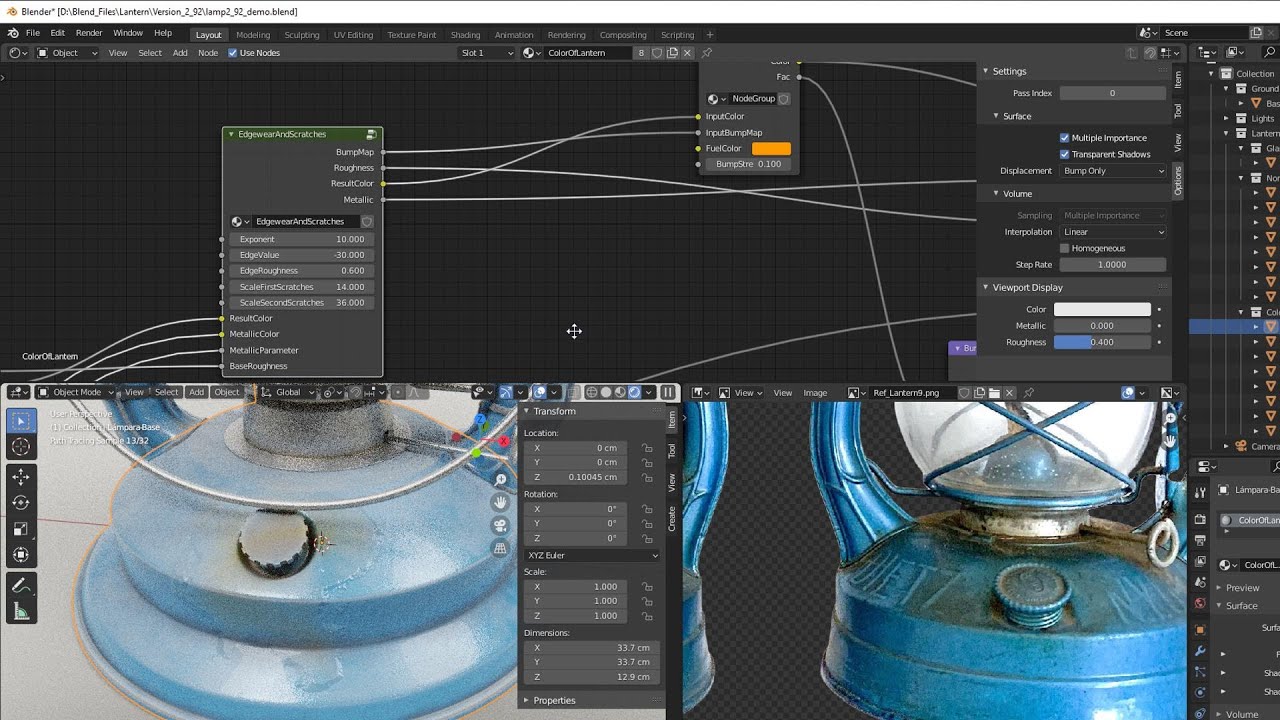 Realistic material in Blender, part 16; fuel - YouTube