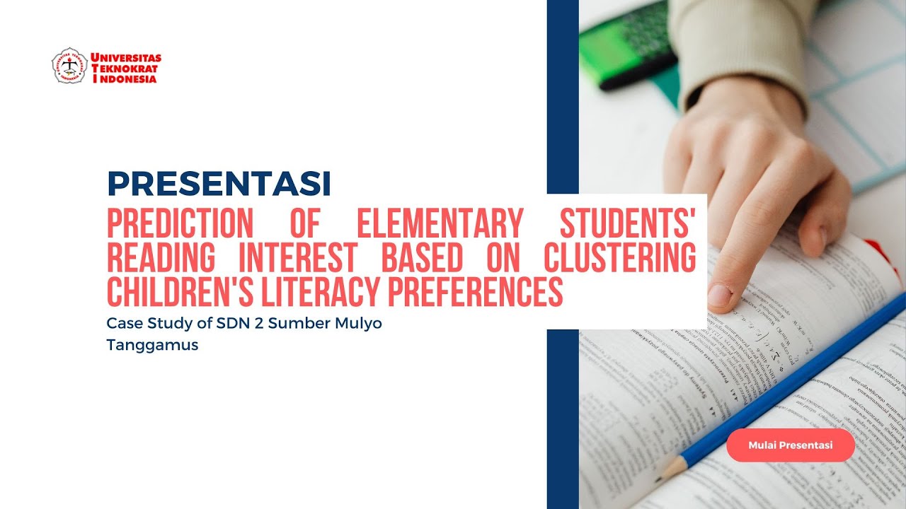 Project Presentation Clustering Student Reading Interest Using ...