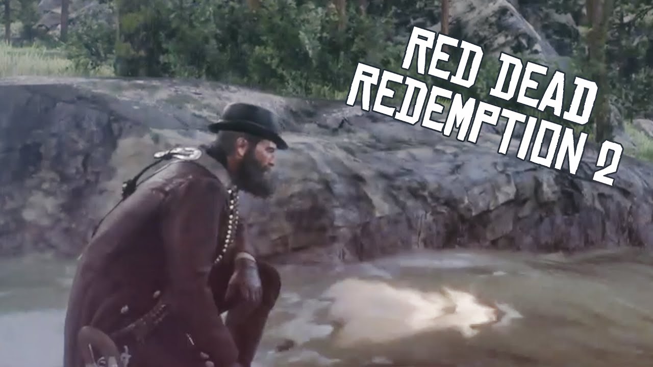 Red Dead Redemption 2 (PS4) - 1 Hour River Ambience - YouTube