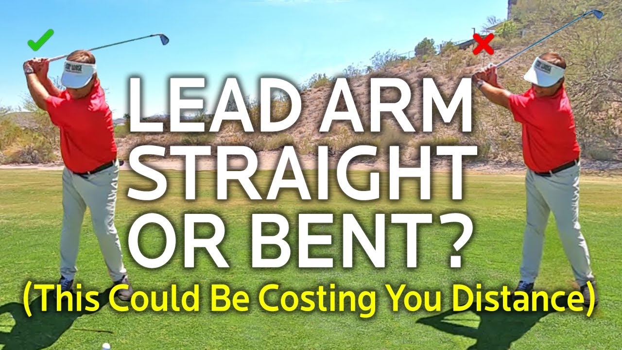 LEAD ARM STRAIGHT OR BENT? - YouTube