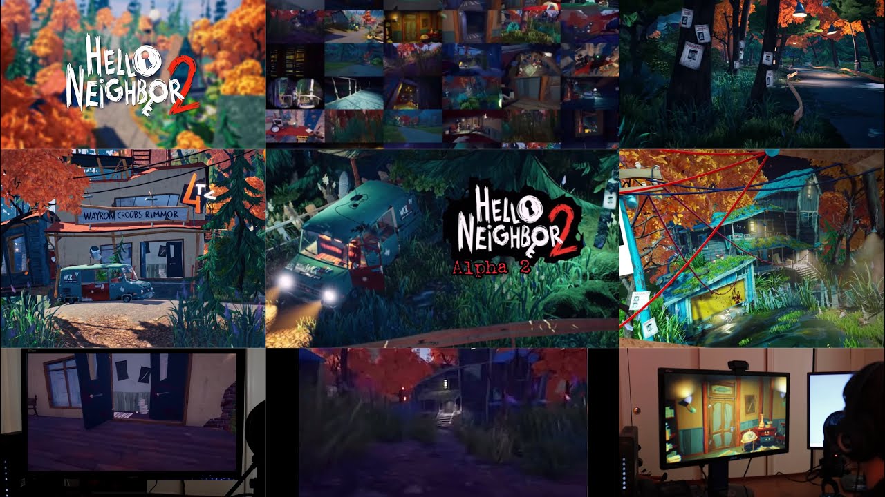 ALL of the Hello Neighbor 2 Alpha 2 footage that has been released ...