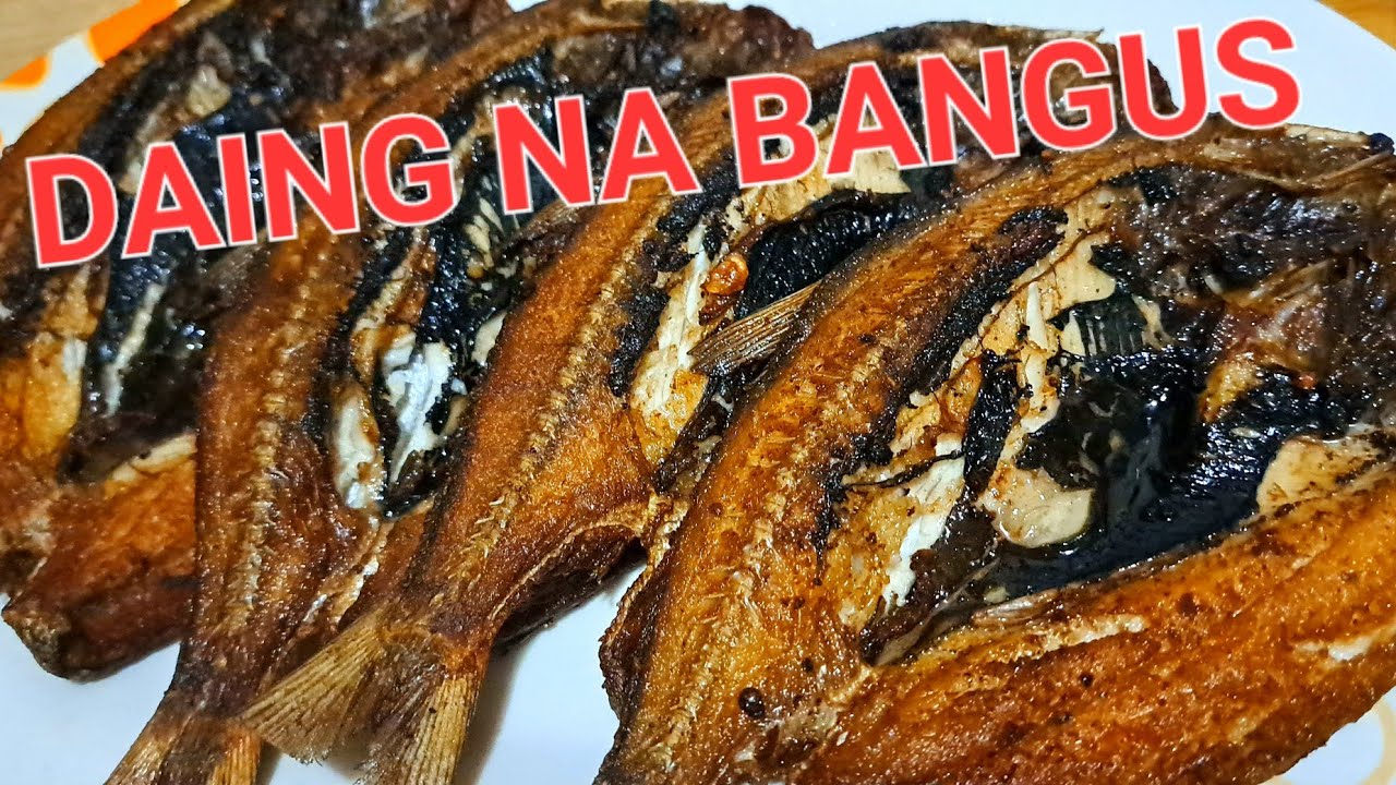 HOW TO COOK FRIED MILKFISH | DAING NA BANGUS | SIMPLENG ULAM RECIPE ...