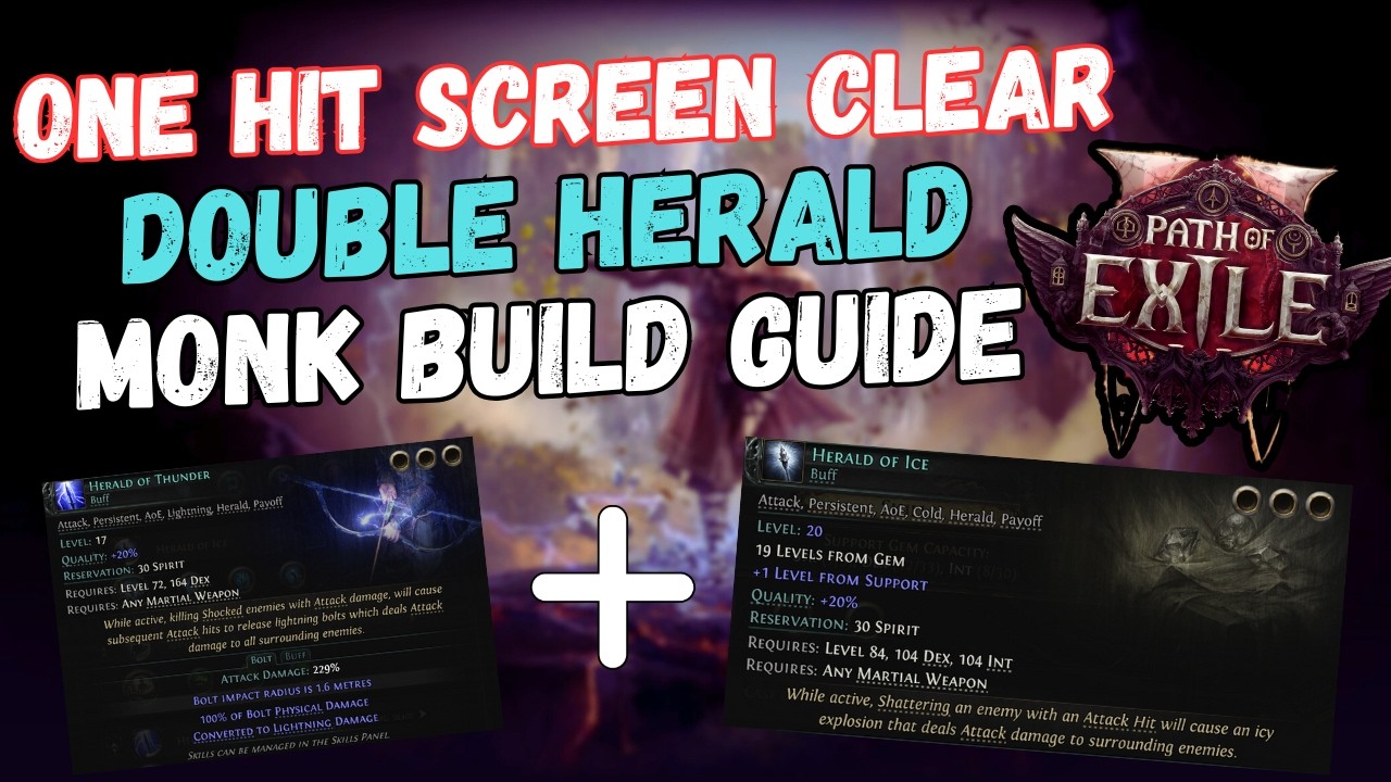 The BEST Monk build for T15 & Breach - INSANE Double Herald Invoker Guide (Cheap) - Path of ...