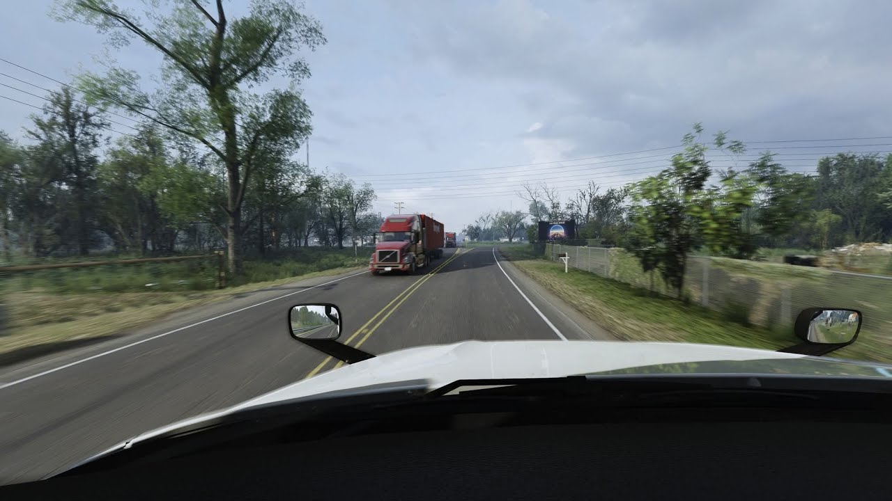 🌤ATS | Realistic Morning Drive | Project Ultimate Reshade v3🇺🇲 | PNG ...