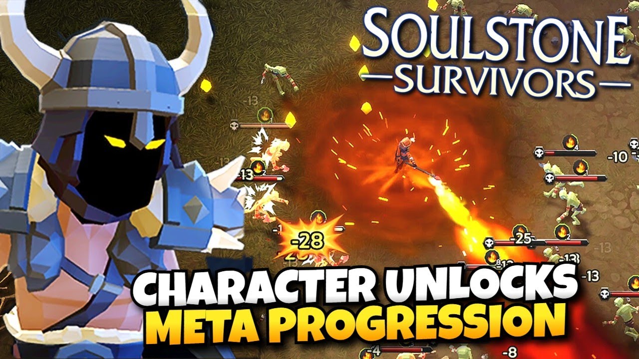 Character Unlocks And Meta Progression Soulstone Survivors Gameplay