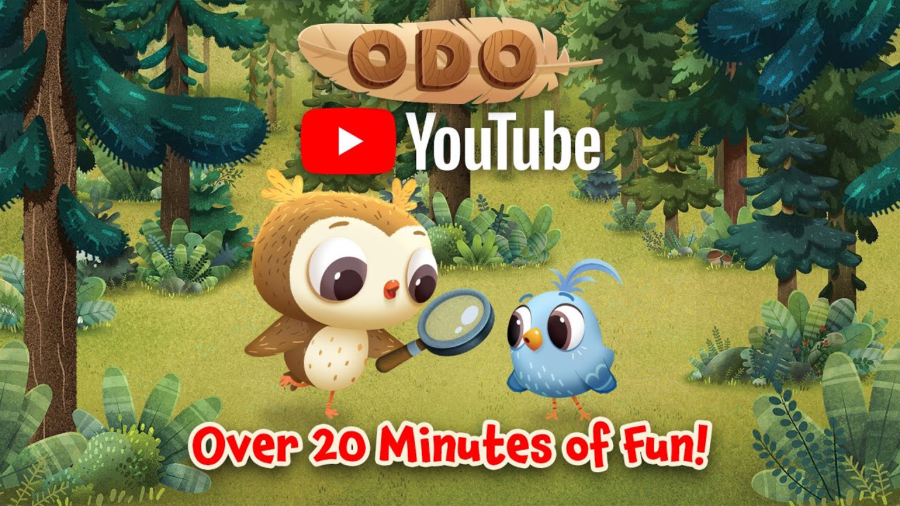 Non-Stop Forest Camp Fun! | Odo the Series | Kids Animation, Kids Video ...