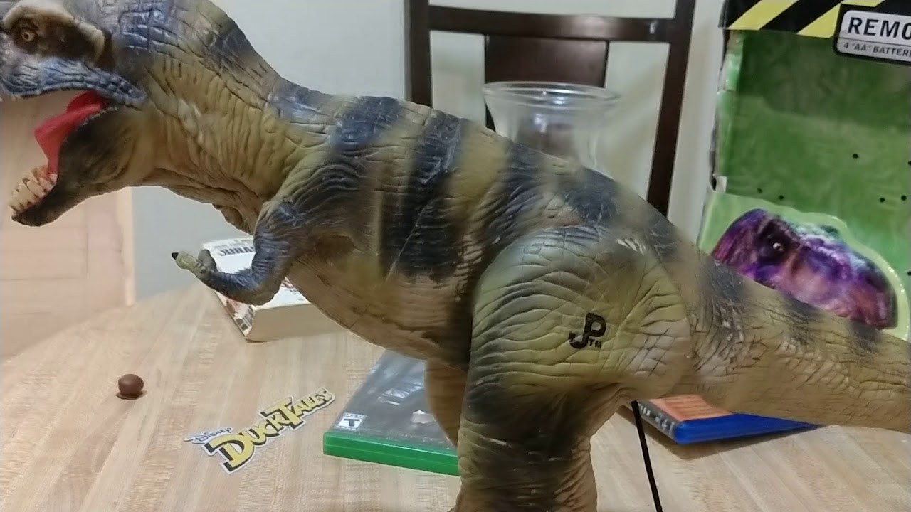 The Lost World Jurassic Park Rc T Rex 1997 Youtube