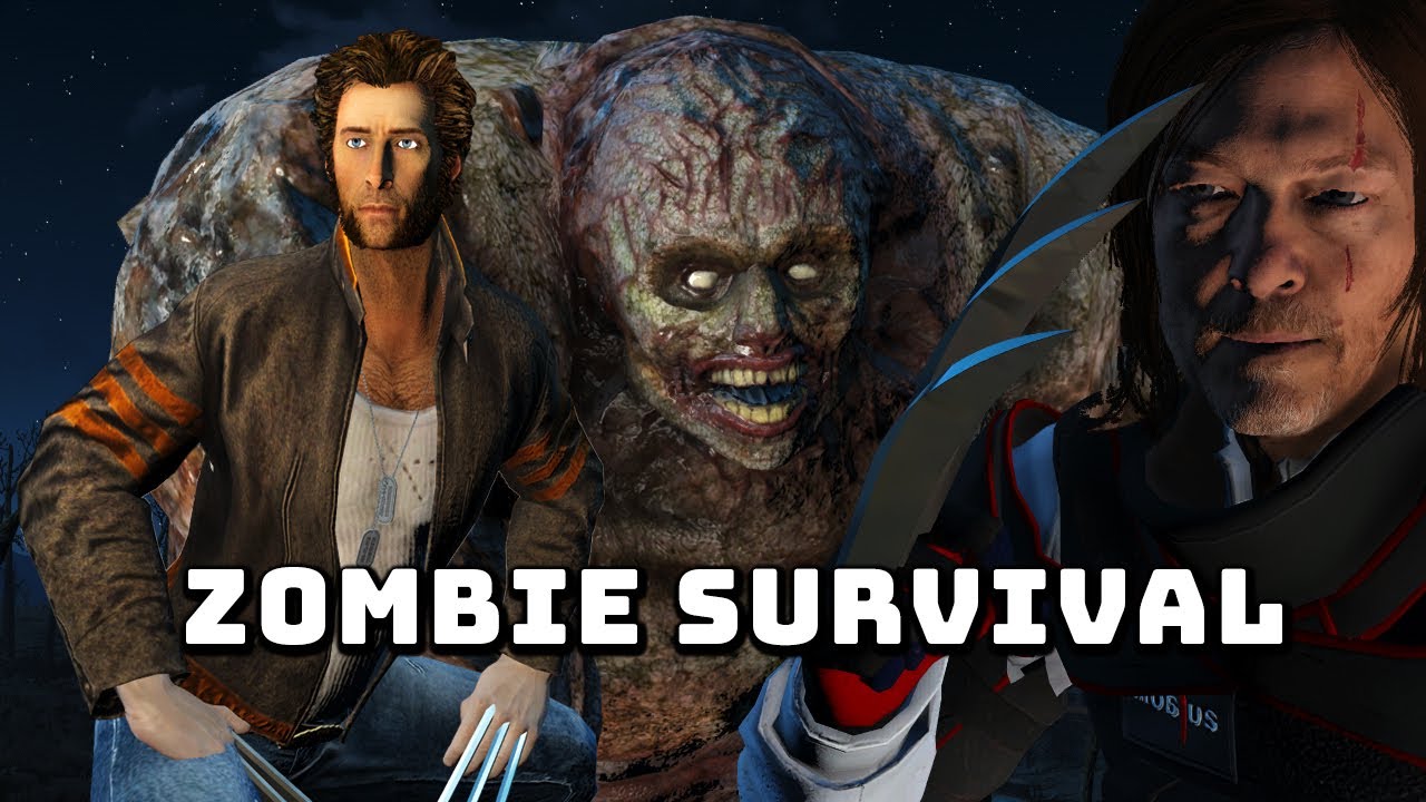Darryl Dixon and Wolverine Survive The Night | Fallout 4 Mods - YouTube