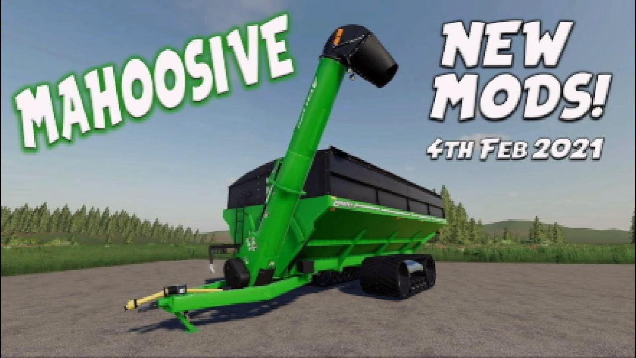 MAHOOSIVE NEW MODS! (Review) Farming Simulator 19 FS19 4th Feb 2021 PS5 ...