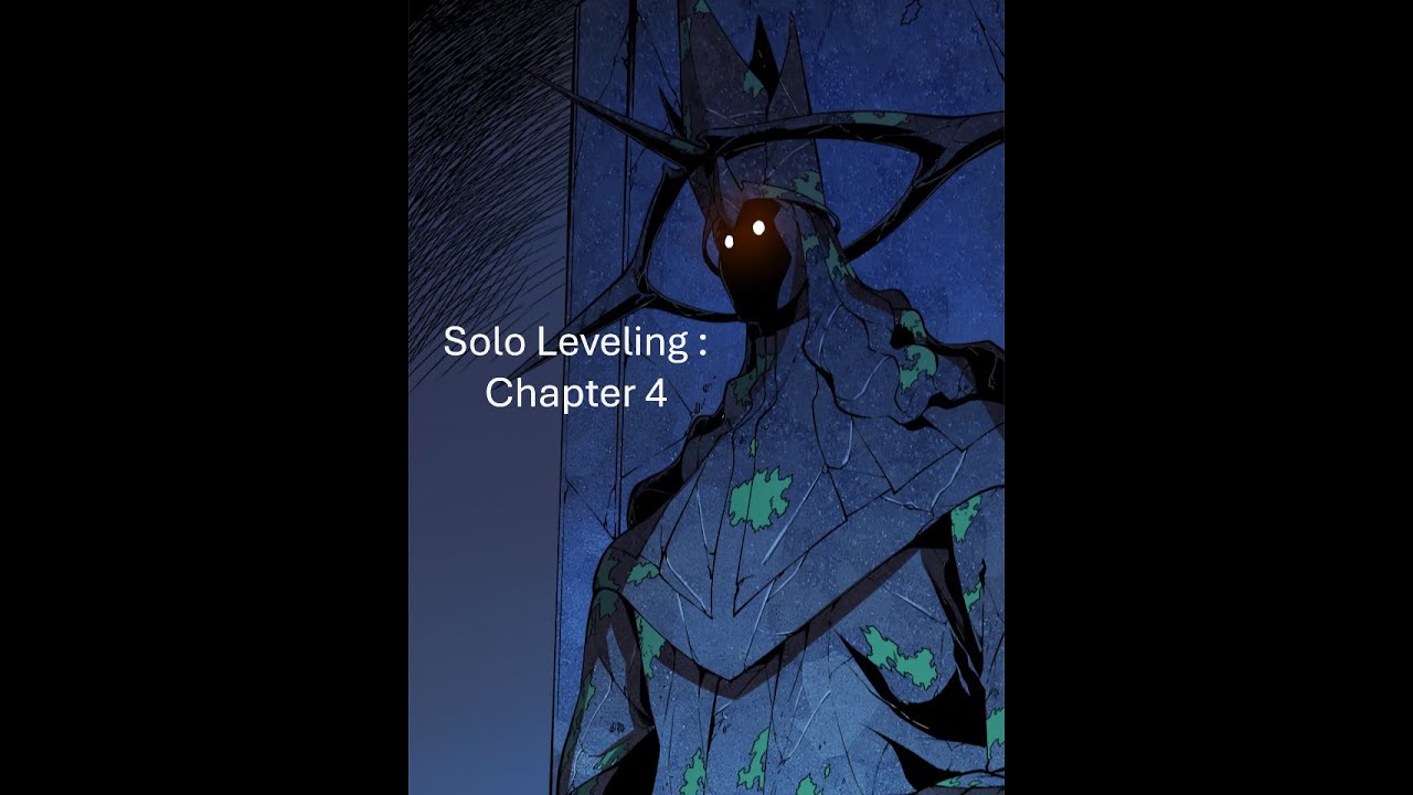 Solo Leveling Chapter 4 - YouTube