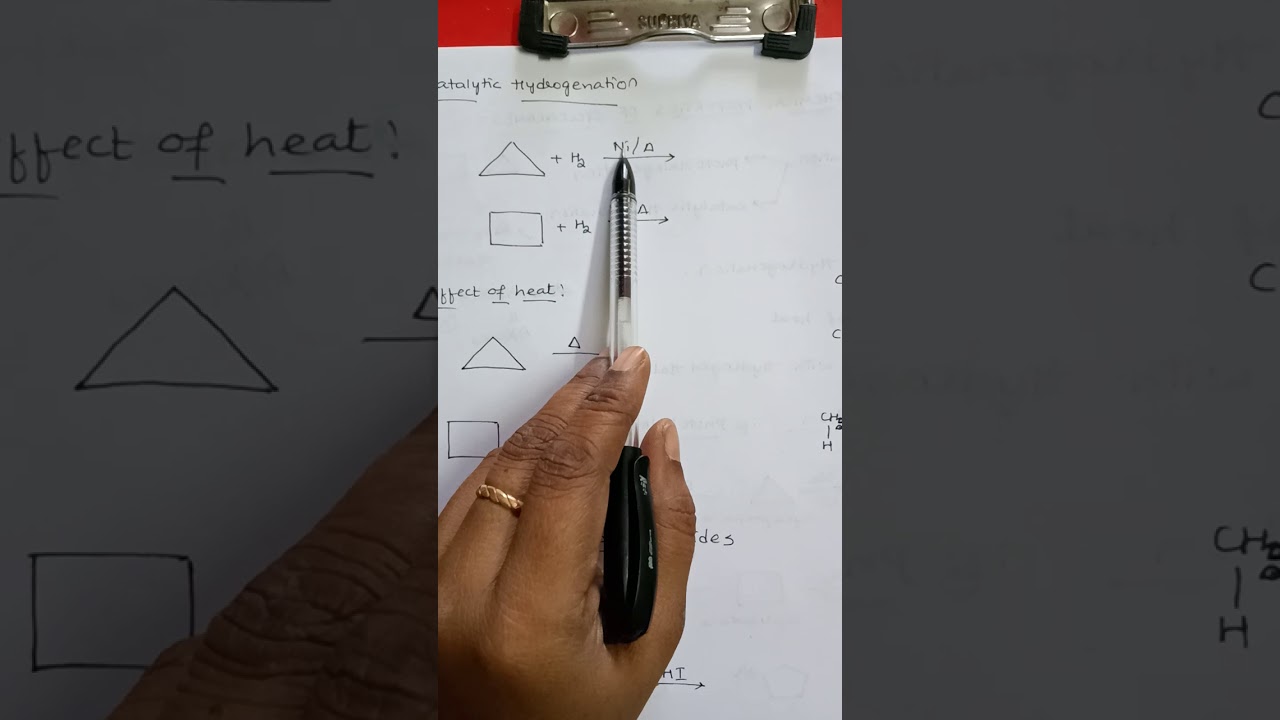 Chemical reactions of cycloalkanes - YouTube