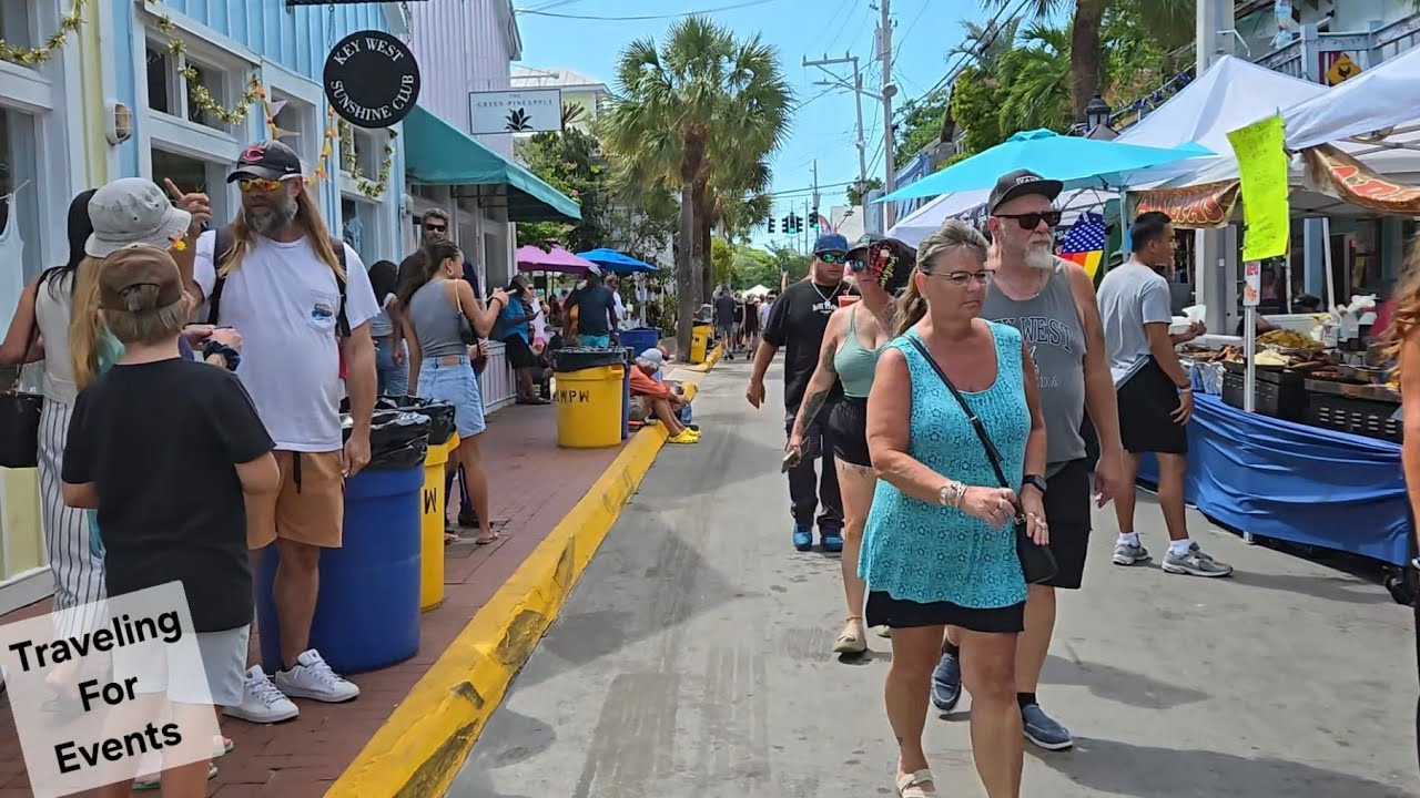 Fantasy Fest Key West Goombay Festival Walkthrough 2025 - YouTube