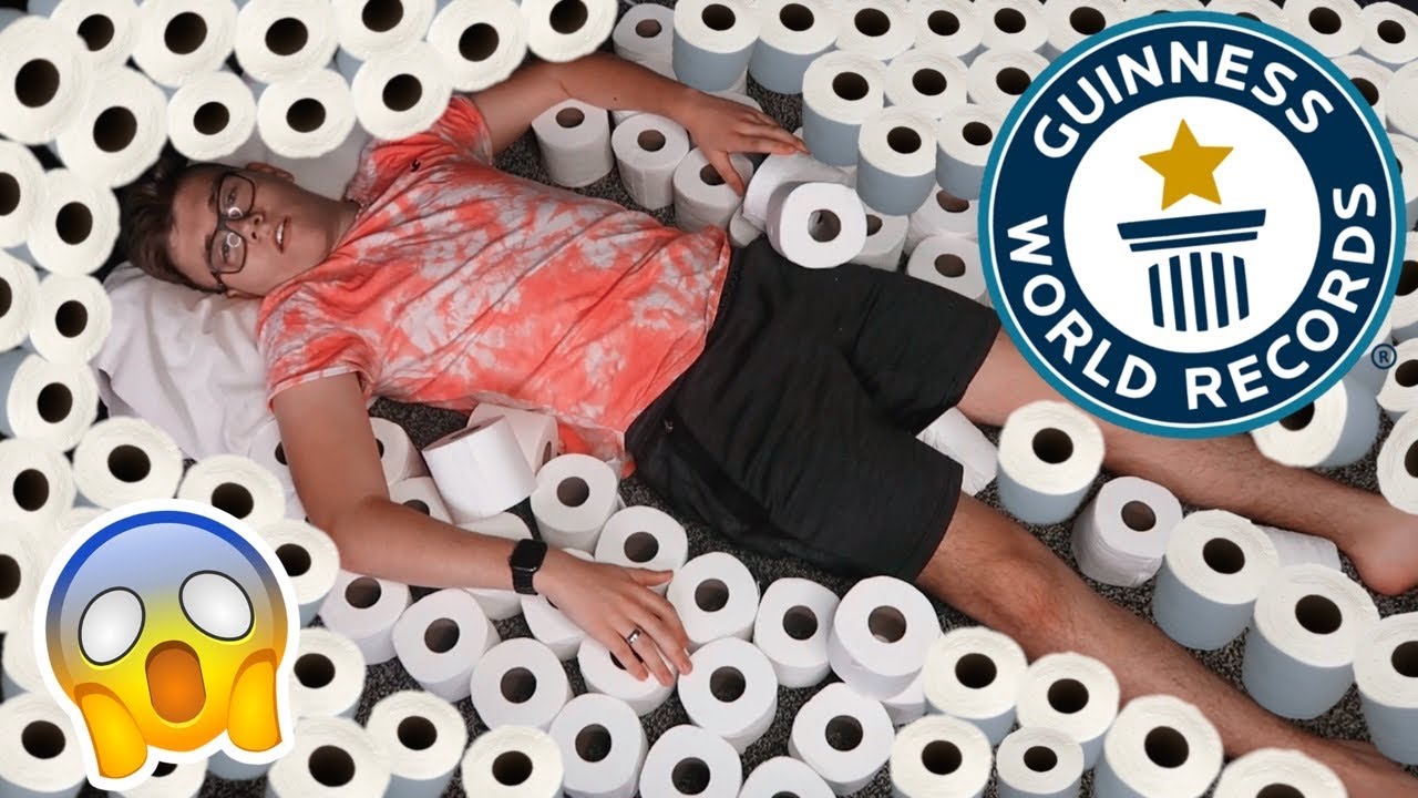 Trying to beat the EASIEST World Records in 24 HOURS! - YouTube