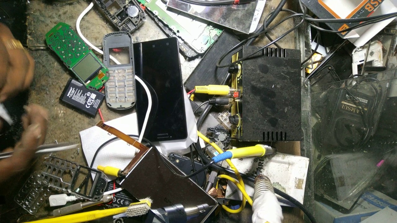 Nokia 1280 dead mobile opening - YouTube