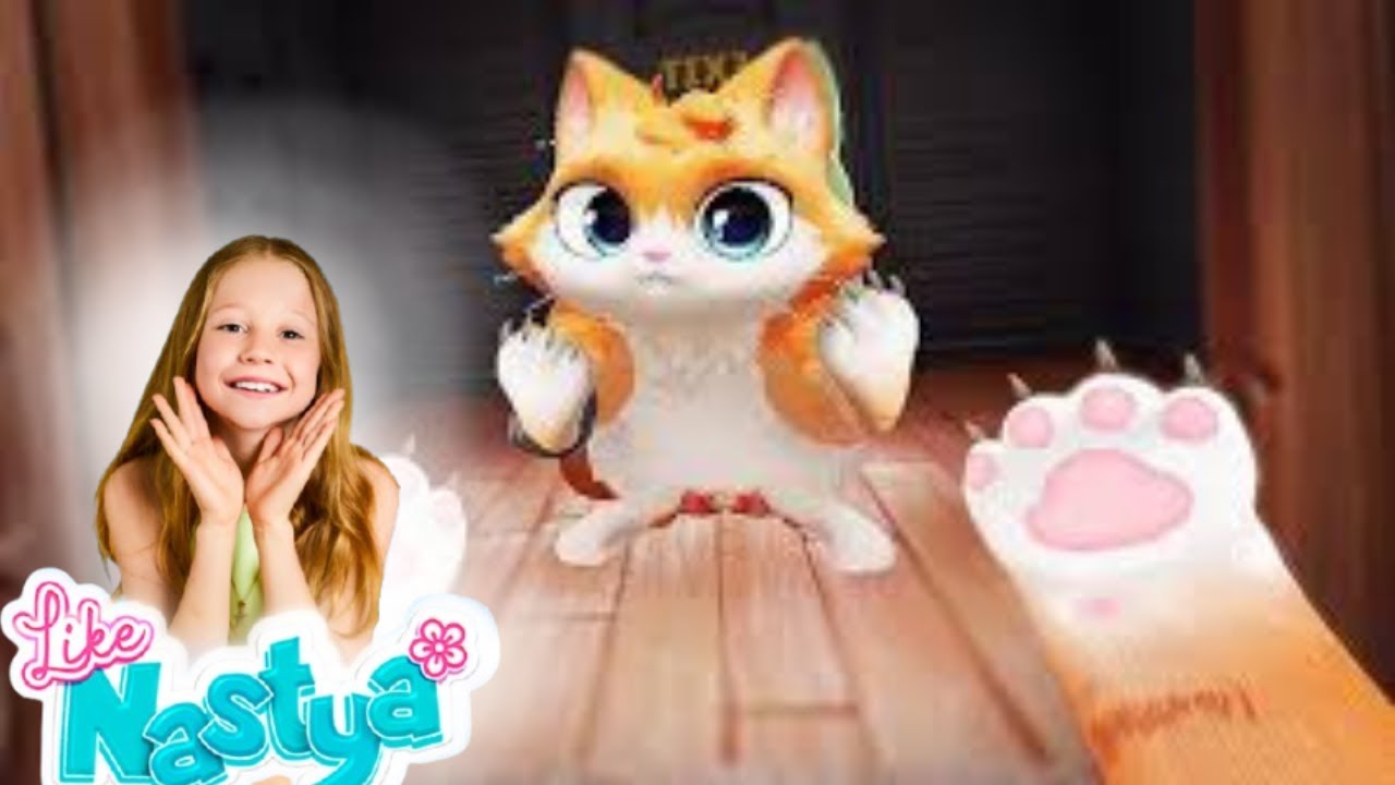 Play as Nastya - Cat Loves Catching and Cooking a Fish - I am Cat VR ...