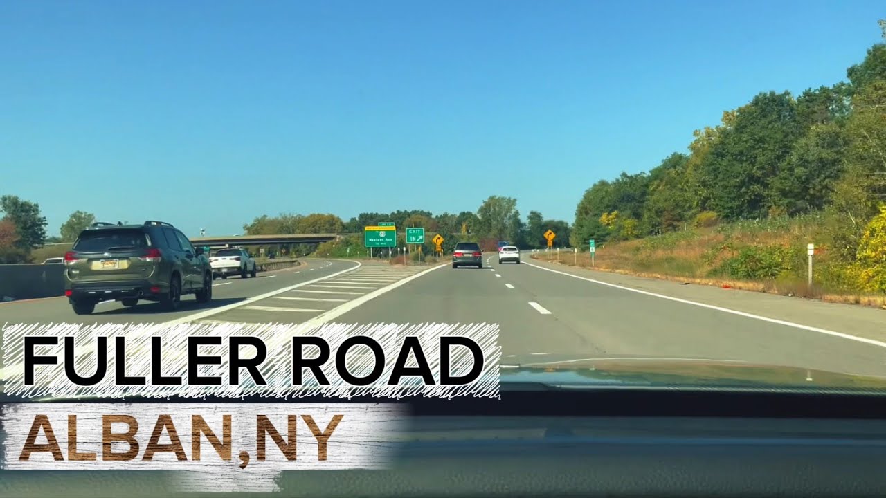 A tour drive around fuller road, Albany New York - YouTube