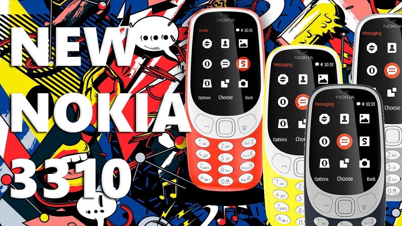 New Nokia 3310 - The Indestructible Legend is Back - YouTube