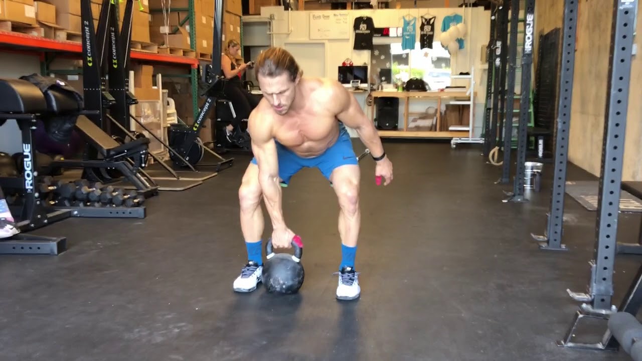 Single Arm KB Sumo Deadlift - YouTube