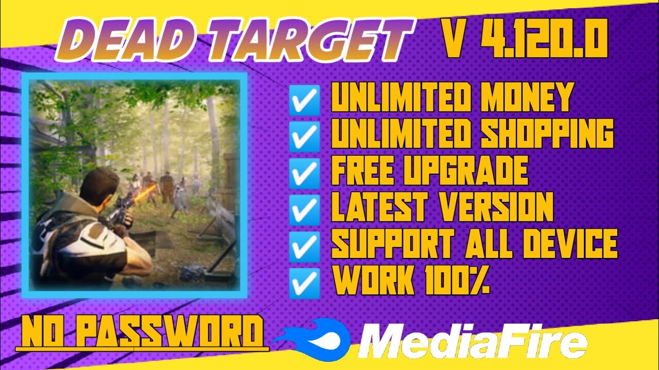 Download Dead Target V.4.120.0 Unlimited Money No Password Work 💯 ...