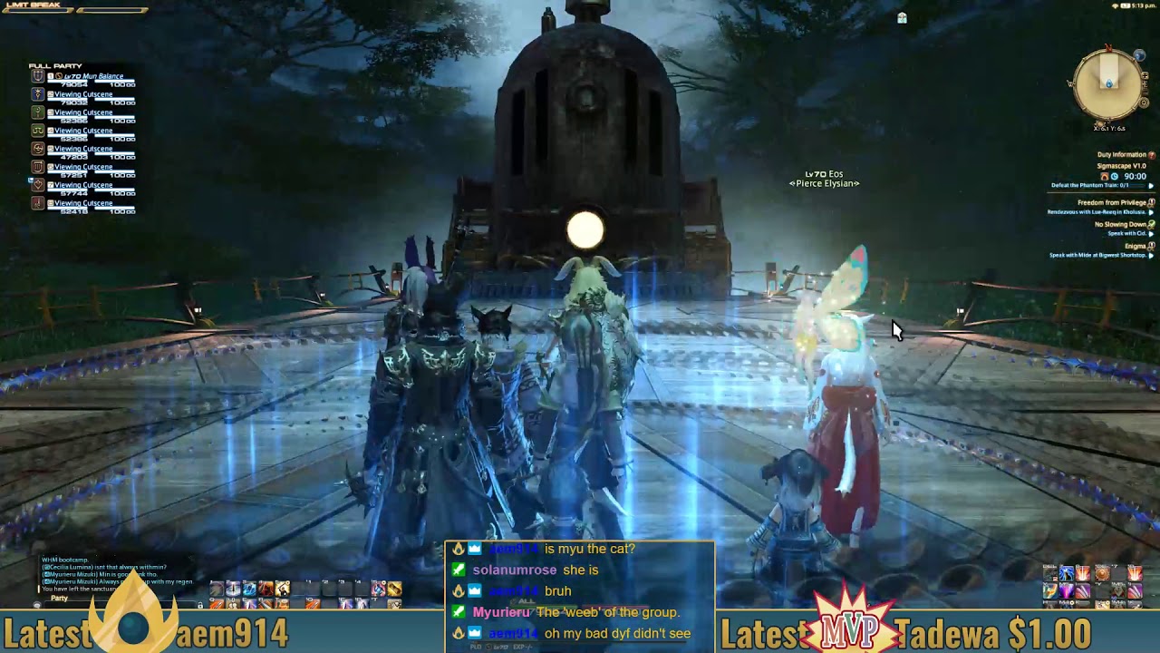 Final Fantasy XIV - TRAIN!!! - YouTube