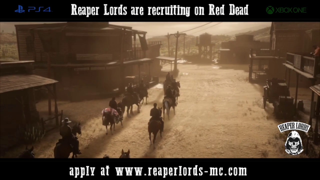 Red Dead Online: Reaper Lords - Recruitment video by LORD DirtyWorka ...