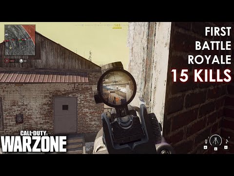 COD: WARZONE | MY FIRST BATTLE ROYALE - YouTube
