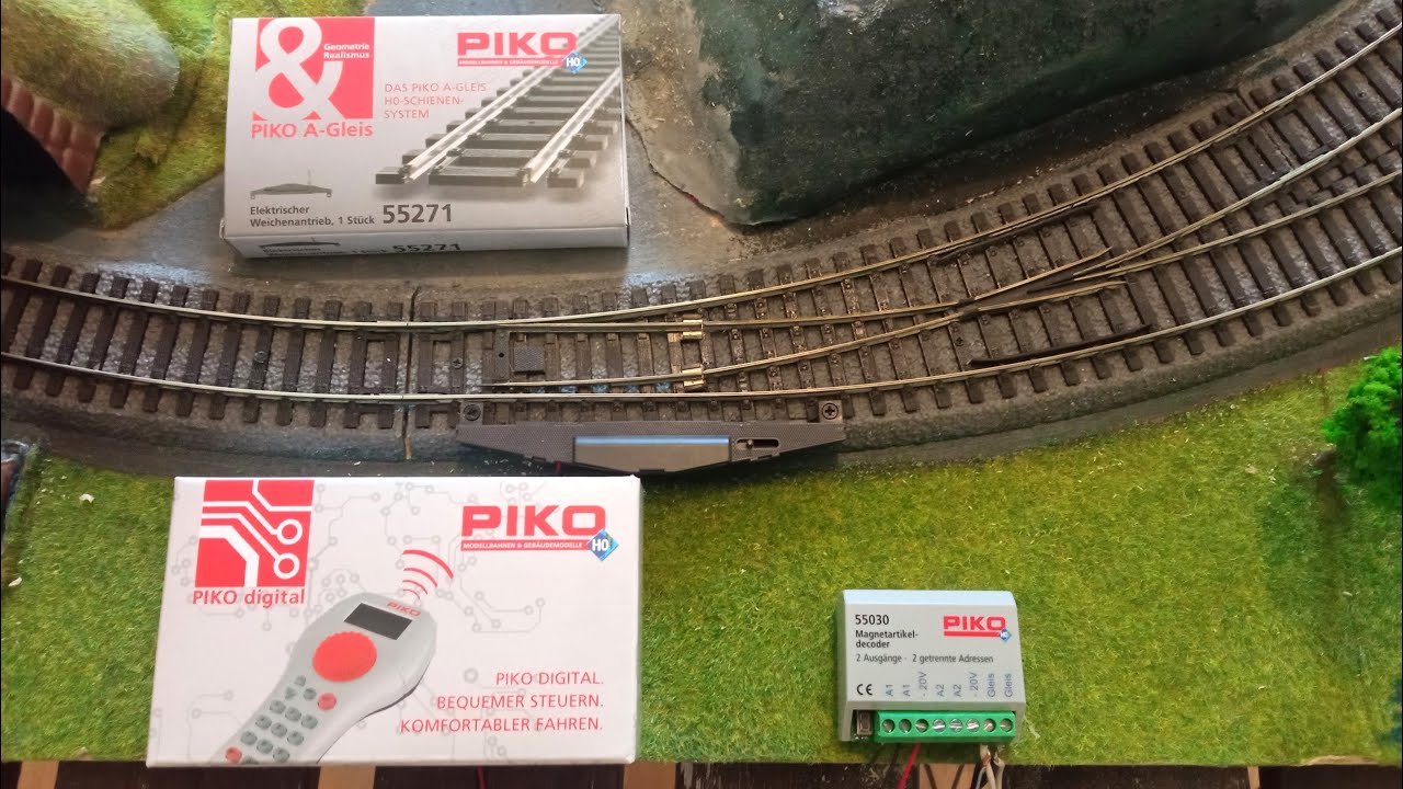 Piko Dekoder 55030 & Växelmotor 55271 - YouTube
