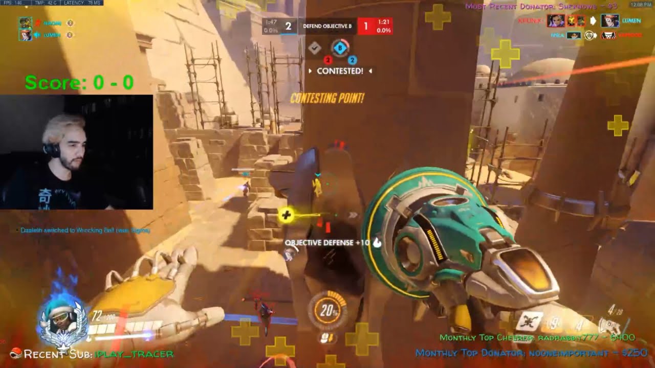 Overwatch The Funniest Lucio Redshell Goes Insane - Sick Juke Skills ...