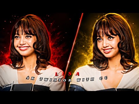 Lisa 4K Twixtor With CC || Vanity Fair Scenepack || 4K60fps Twixtor || Lisa Scenepack