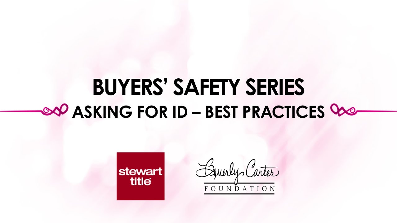 Asking for ID - Best Practices | Buyers' Safety Series - YouTube