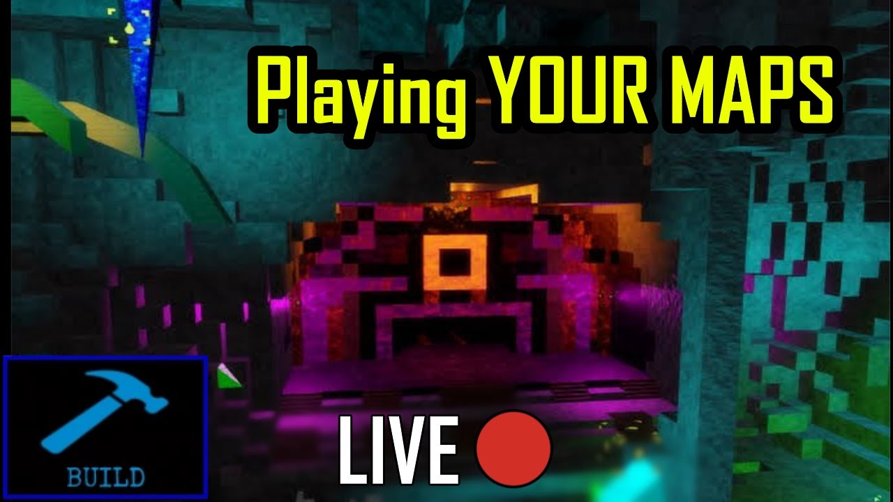 Playing YOUR Build Mode Maps... | 🔴 LIVE - YouTube