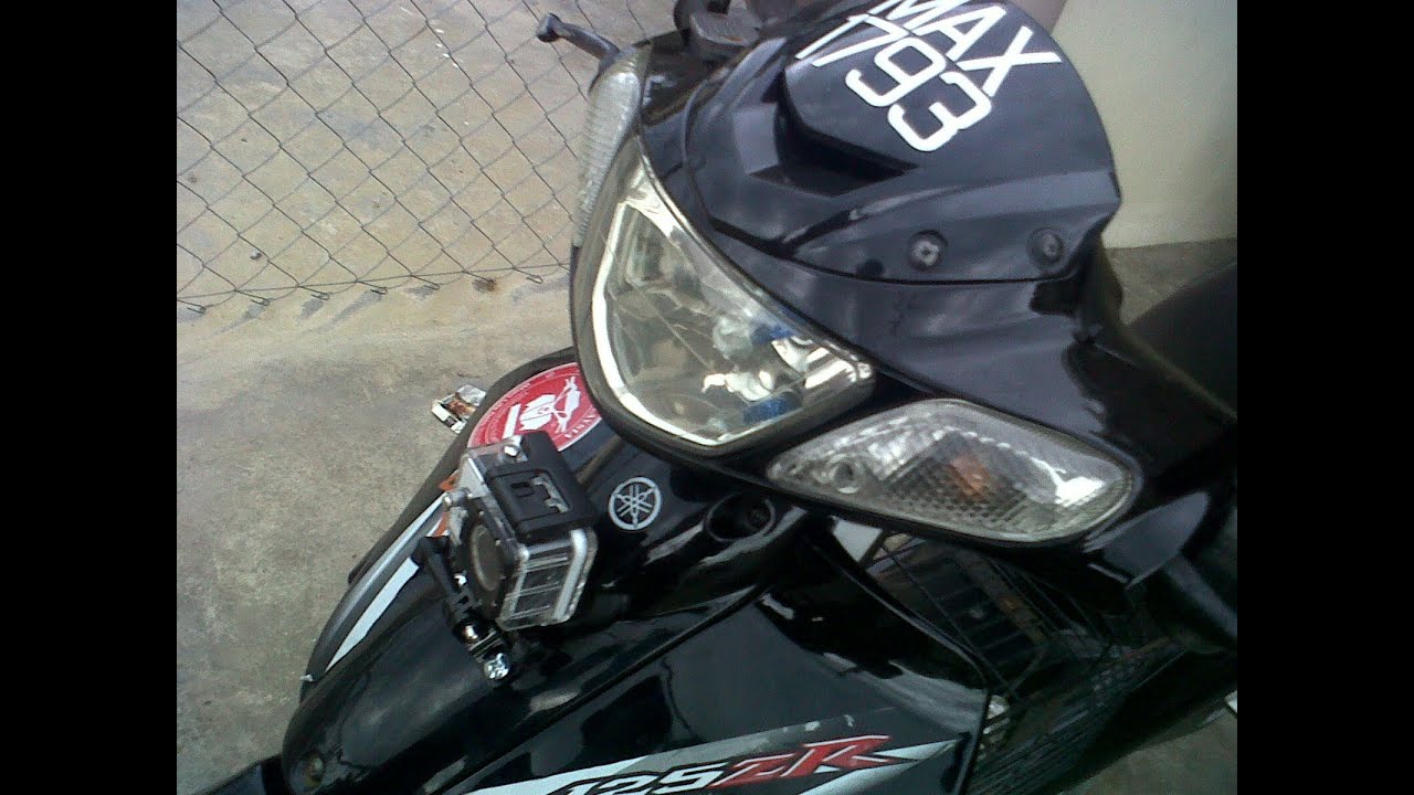 Street Ride Motorcycle Yamaha 125Z : Video Test - YouTube